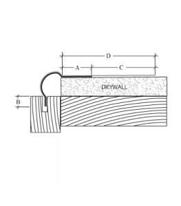 Paper Faced Tape-On Trims – Clinch-On Cornerbead Company