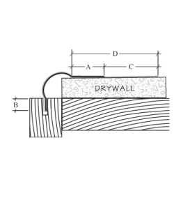 Paper Faced Tape-On Trims – Clinch-On Cornerbead Company