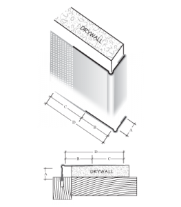 Paper Faced Tape-On Trims – Clinch-On Cornerbead Company