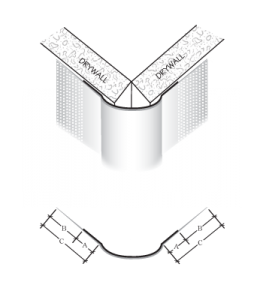 Paper Faced Tape-On Trims – Clinch-On Cornerbead Company